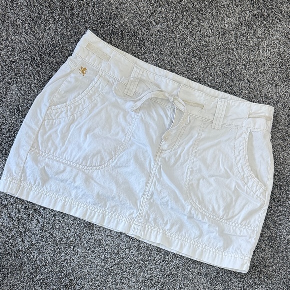 Express | Skirts | Express White Mini Skirt | Poshmark